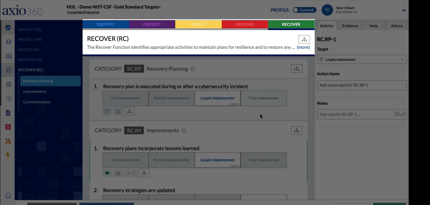 How to Navigate Through Sections of an Assessment – Axio