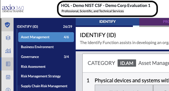 How to Modify Assessment Name & Basics – Axio