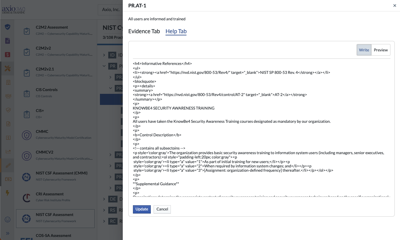 How to Create Custom Help Text – Axio