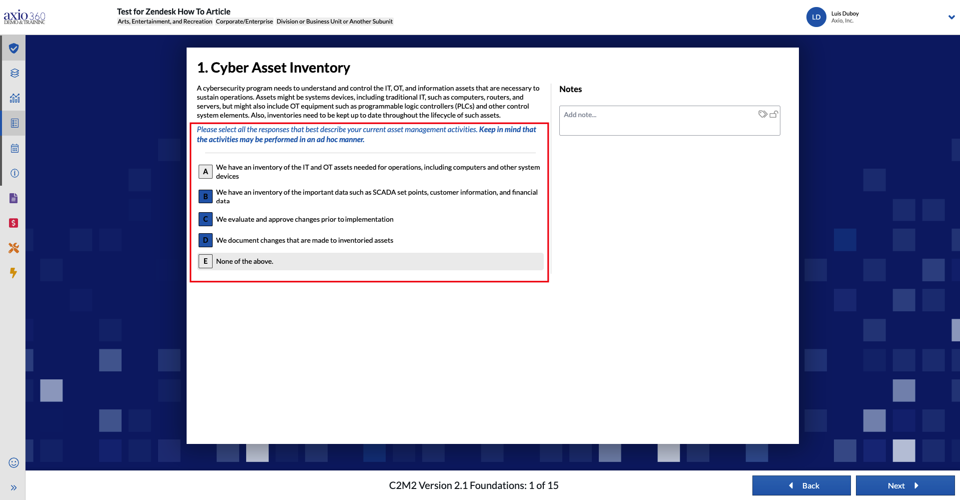 How to Use Axio360 Foundations Assessments – Axio